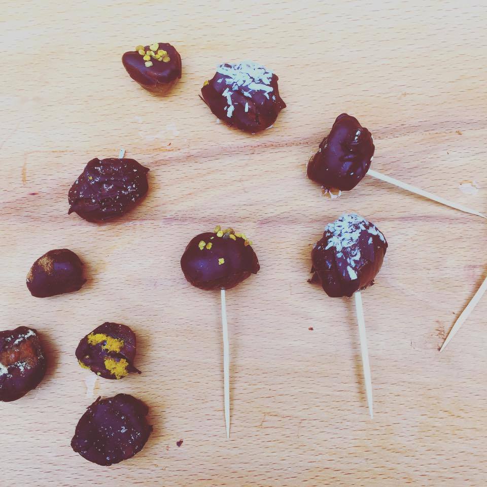 Chocolate Chestnut Truffles: Healthy Festive Fare & Party Power Food ...